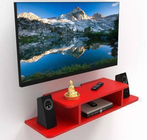 HabibaArtGallery Wall TV set up box Stand & Wifi Stand MDF MDF (Medium ...