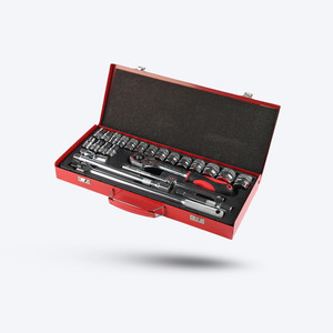 Hillgrove 24Pieces 1/2"inch Heavy Ratchet Socket Wrench Spannar Tool ...