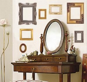 Studio Briana 70 cm Small, Big, And Bigger Photo Frames Wall Art Decal ...