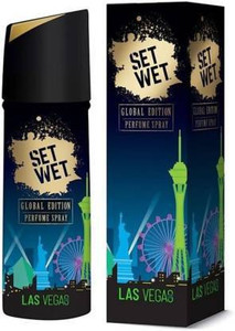 SET WET Global Edition Las Vegas Perfume Spray 120ml Body Spray - For ...