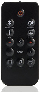 King Enterprise Remote Control For Cinema SB150 Soundbar Sound bar With ...