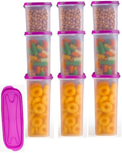 GLAZIO - 1000 ml, 1500 ml, 2000 ml Plastic Grocery Container Price in ...