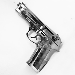 Timelf Heavy Metal Made Realistic Look 608 Gun Lighter with Loading ...