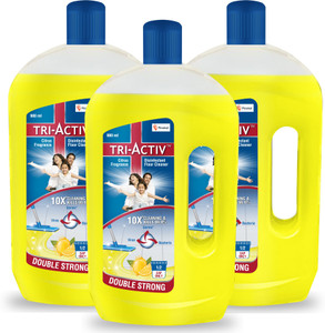 Tri-Activ Disinfectant Floor Cleaner Citrus Price in India - Buy Tri ...
