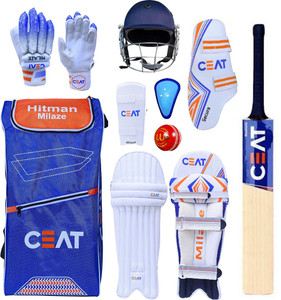 HF CEAT HITMAN Rohit Sharma Juniors Set Of 4 No ( Ideal For 8-10 Years ...