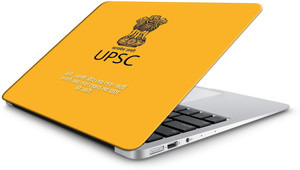 dwellamor UPSC Asspirants Design Vinyl Laptop Skin/Sticker/Cover/Decal ...