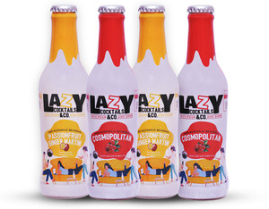 Lazy Cocktails & Co. Passionfruit Martini + Cosmopolitan cocktail mixer ...
