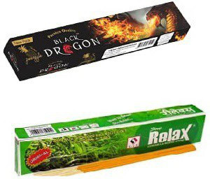 EASY MALL Mosquito agarbatti Stick Herbal Black Dragon Mosquito / Relax ...
