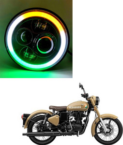 Ascension LED Headlight for Royal Enfield Bullet Trials 500 Price in ...