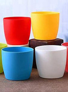 cloudnation Eco-Friendly Plastic Cool Pot Flower Pot and Home Decor Pot ...