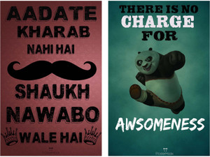 Humour Poster - Combo Fine Art Print - PosterHook posters - Humor ...