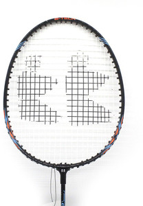Konex CLS-069 SINGLE PIECE JOINTLESS BADMINTON RACKET Black Strung ...