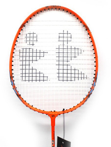 Konex CLS-069 SINGLE PIECE JOINTLESS BADMINTON RACKET Orange Strung ...