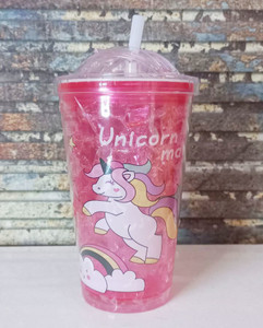 Gantavya Premium Pink Magic Unicorn Sipper/Water Bottle/ Sipper For ...