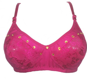 DARPHY Darphy Star Net Bra with Shining Stones Pink colour Women T ...