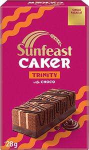 Sunfeast Trinity Chocolate Cake Price in India - Buy Sunfeast Trinity ...