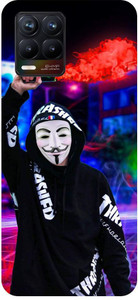 ThePrintlink Back Cover for Realme 8, RMX3085, JOCKER, ANONYMOUS, MASK ...