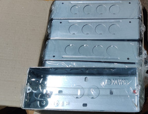 Polycab 6MODULE (BOX OF 10) Metal Electrical Box Price in India - Buy ...