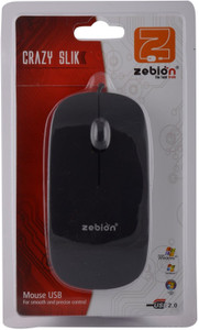 zebion CRAZY SLIK Wired Optical Mouse - zebion : Flipkart.com