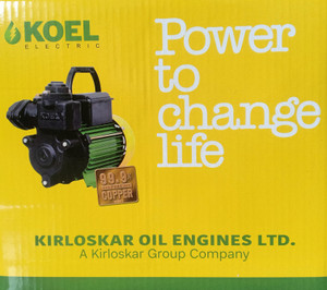 KOEL By Kirloskar KOEL 1 0 HP XL GENI 25X25 DOM SP 1PH AL EXTD ...