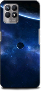 KEYCENT Back Cover for Realme 8i 5G, RMX3151 PLANET, TRIANGLES, SPACE ...