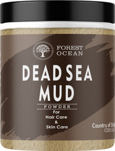 FOREST OCEAN Dead Sea Mud Powder For Face Care & Hair Care - 200g ...