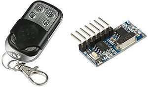 xcluma 4 Channel 4Ch RF Remote Controls Remote Transmitter and Receiver ...