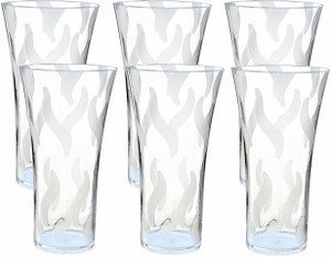 Mendy Logic (Pack of 6) Glassware & Drinkware Look Fancy Glass ...