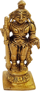 Purpledip Brass Idol Lord Balarama (Baladeva, Balabhadra): Collectible ...