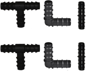 Cinagro 16MM Elbow, Straight & Tee Connectors - 10pcs Each Drip ...