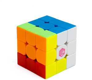 Cubelelo MsCUBE Ms3L 3x3 Enhanced Speedcube Highspeed Magic Cube Puzzle ...
