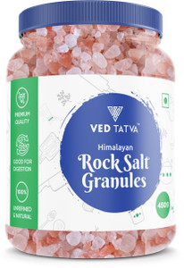 VED TATVA Organic Pink Crystal Salt Granules Himalayan Rock Salt Price ...