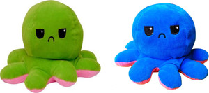 tgr cute stuffed reversible octopus combo for kids - 15 cm - cute ...