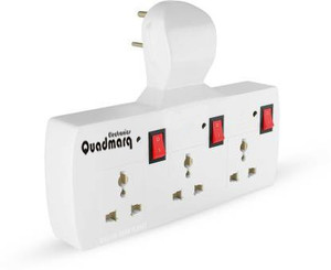 Quadmarq Electronics ABS 203 6A 3 Socket Extension Boards Price in ...