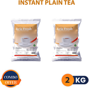 Aris fresh Instant Plain Tea Premix - Combo Pack | 2 Kg |Pack of 2 x 1 ...