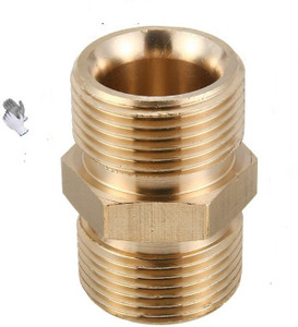 HU CREATIONS pcs Brass M22 Adaptor Pipe Extension Joints Male Outlet ...
