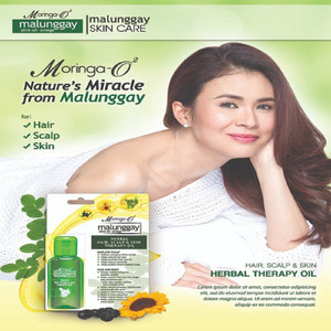 moringa-o2 Malunggay Herbal Hair Scalp and Skin Therapy Oil 30ml Olive ...