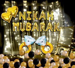 Flipkart.com | BestDeal247 Solid Nikah Mubarak Special Decorations ...