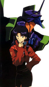 Katsuragi Misato Neon Genesis Evangelion Women Matte Finish Poster ...