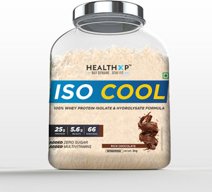 HEALTHXP Iso Cool 25g Protein, Isolate & Whey Hydrolysate Formula with ...