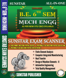 Sunstar Exam Scanner BE 6th Semester Mechanical Engineering: Buy ...
