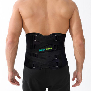 Greeture Premium Unisex Lace Pull Lumber Sacral Belt / LS Belt (Waist ...