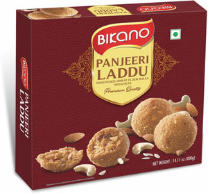 Bikano Panjeeri Laddu 400g (Pack of 1) Box Price in India - Buy Bikano ...