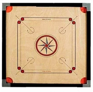 SSG Carrom Board 26 Inches with Free Boric Powder, Stricker and Carrom ...