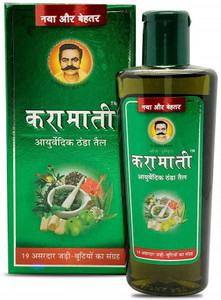KARAMATI AYURVEDIC THANDA HAIR OIL 500ML Hair Oil - Price in India, Buy ...