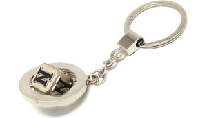 Shiani Rotating Dice Alphabet Letter N Metal Key Chain Price in India ...