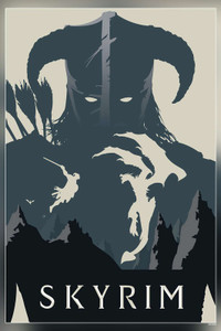 The Elder Scrolls V: Skyrim Video Game Matte Finish Poster Paper Print ...