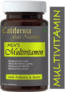 California Gold Nutrition Multivit Daily, Multivitamin For Men, For ...