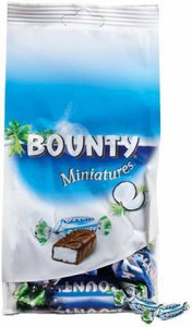 BOUNTY MINIATURES IMPORTED CHOCOLATE BAG Bars Price in India - Buy ...