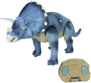 IndusBay Infrared Remote Control Dinosaur Robot Triceratops with ...